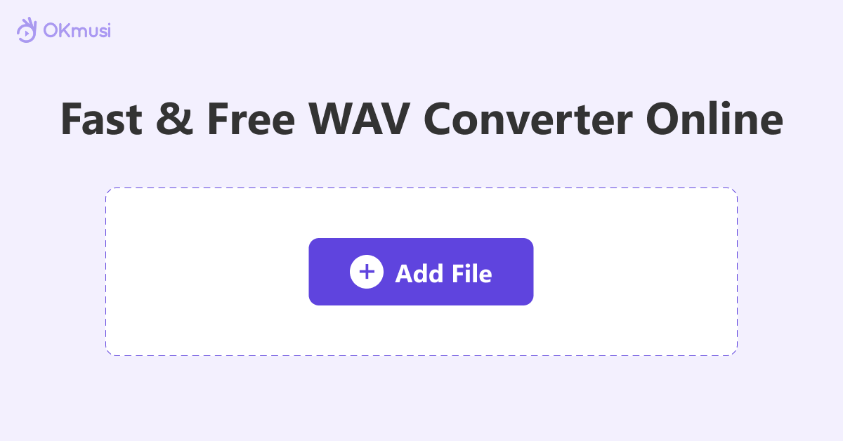 Free WAV Converter - Convert Audio to WAV Easily & Quickly